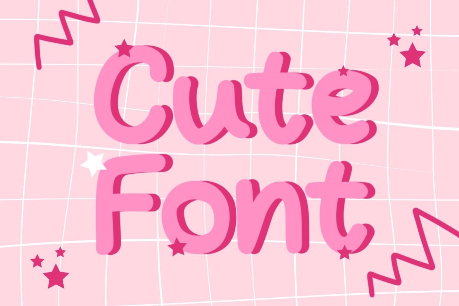 25+ Free Cute Fonts With Beautiful Designs - Y2K FONTS