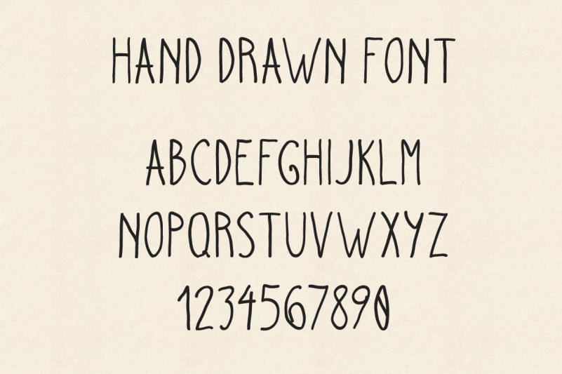 Top 20 Free Hand Drawn Fonts for Design Enthusiasts - Y2K FONTS