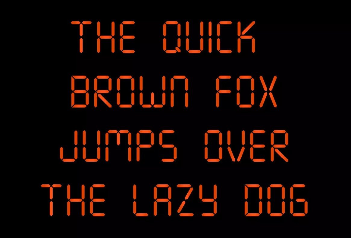 25+ Best Digital Fonts Free Download 2024