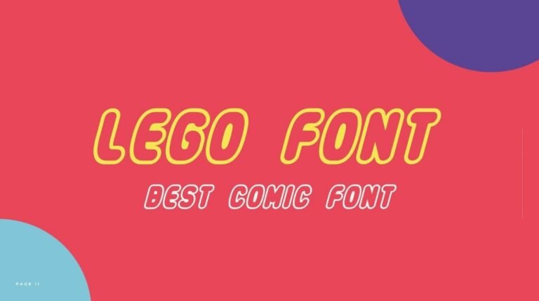 LEGO Font: Free Download - Y2K FONTS
