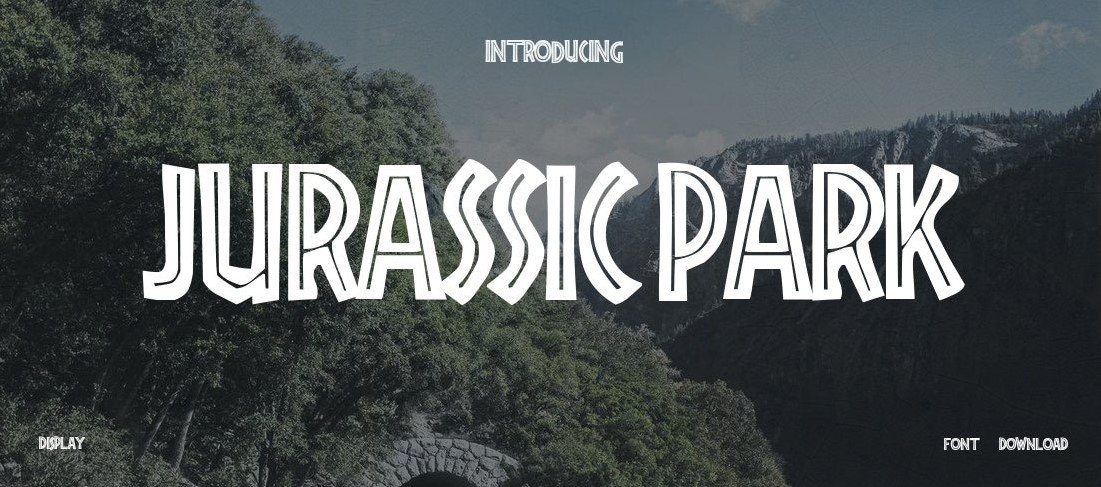 Jurassic Park Logo Font:Free Download - Y2K FONTS