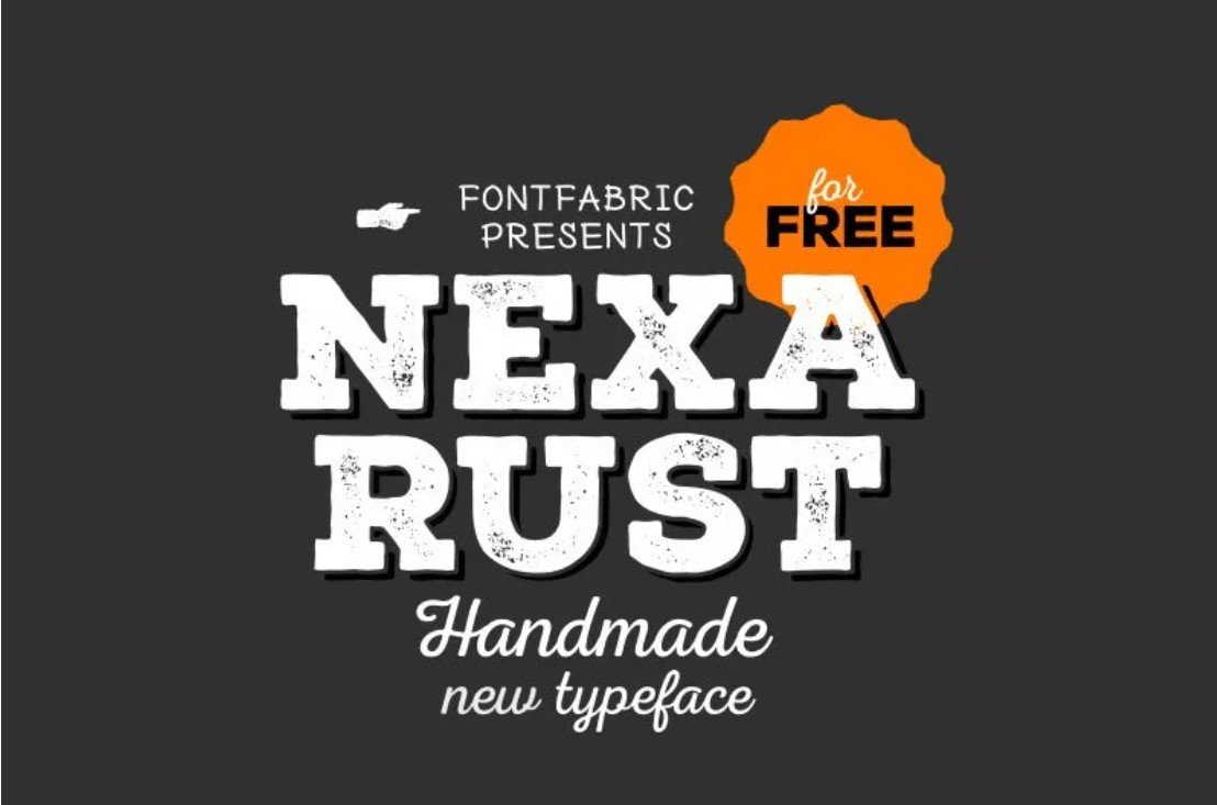 Nexa Rust Font: Free Download - Y2K FONTS