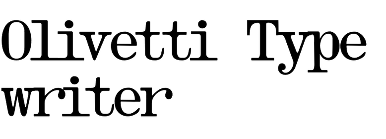 20+ Best Typewriter Fonts for your Designs - Y2K FONTS