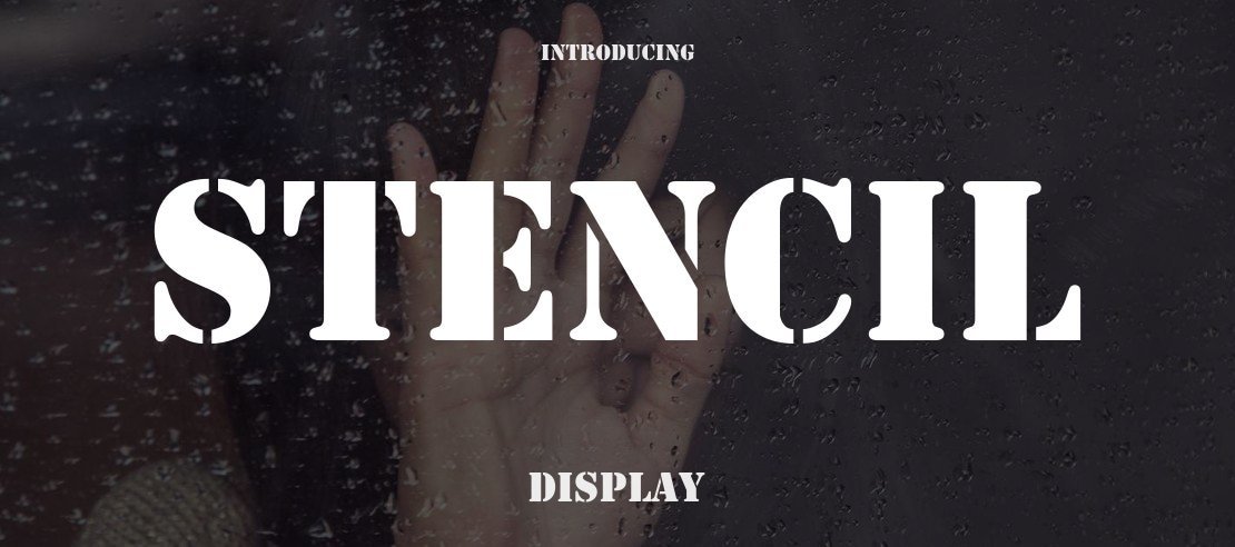 20 Free Stencil Fonts Every Designer Should Have - Y2K FONTS